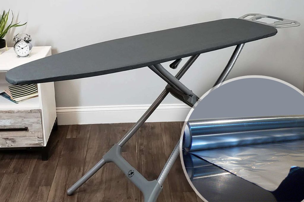 De ce să pui folie de aluminiu pe masa de călcat. Ce efecte are de fapt ...